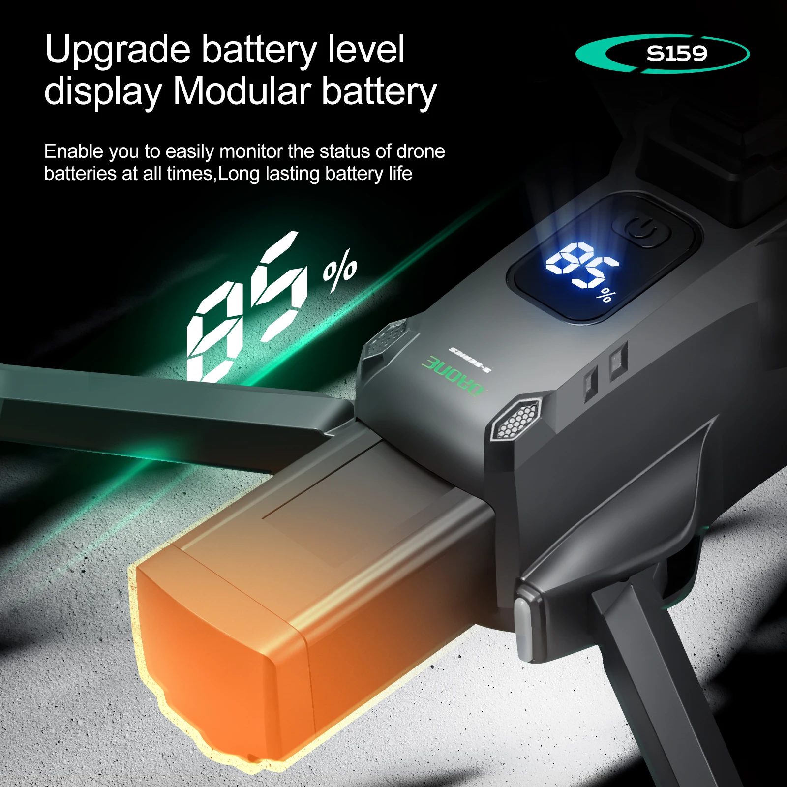 HOSHI S159 GPS Drone - 8K Aerial Photography & Obstacle Avoidance