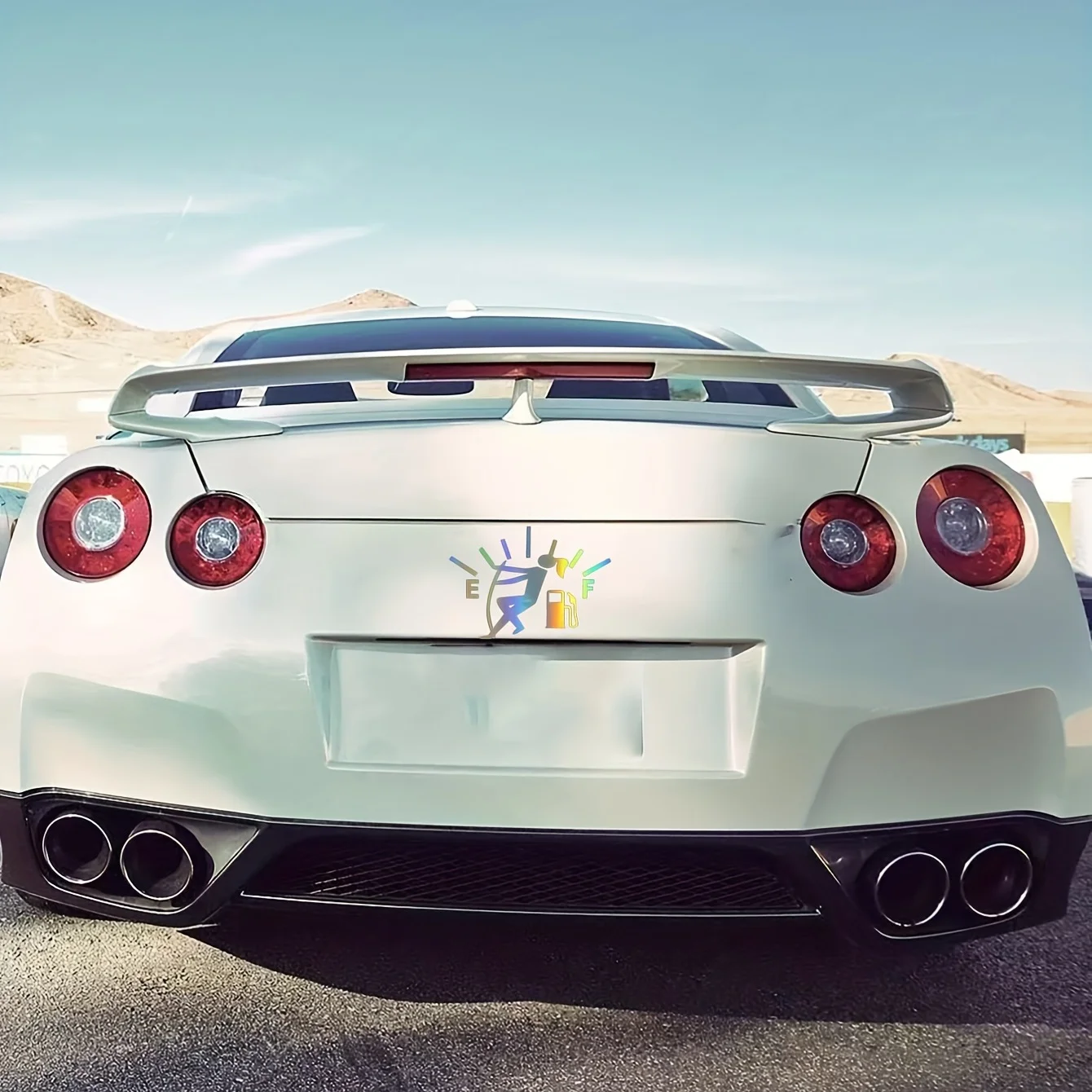 High Fuel Consumption Explosive Meter Sticker Ef Tank Identification ...