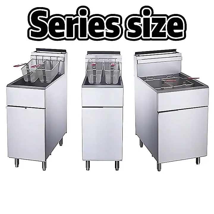 Wholesales Stainless Steel Commercial Gas Fryer Propane Deep Fryer ...