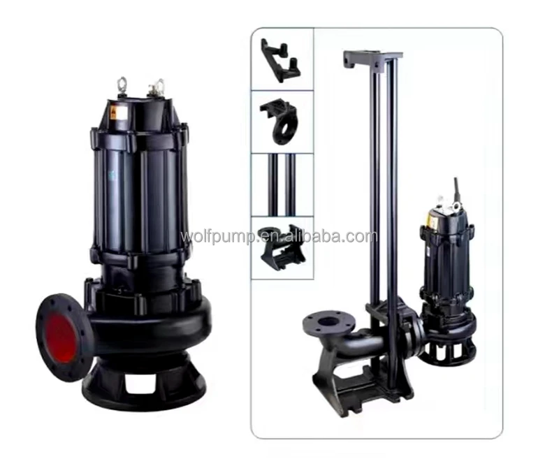WQ Series 220V/380V Non Clogged Submersible Sewage Pump| Alibaba.com