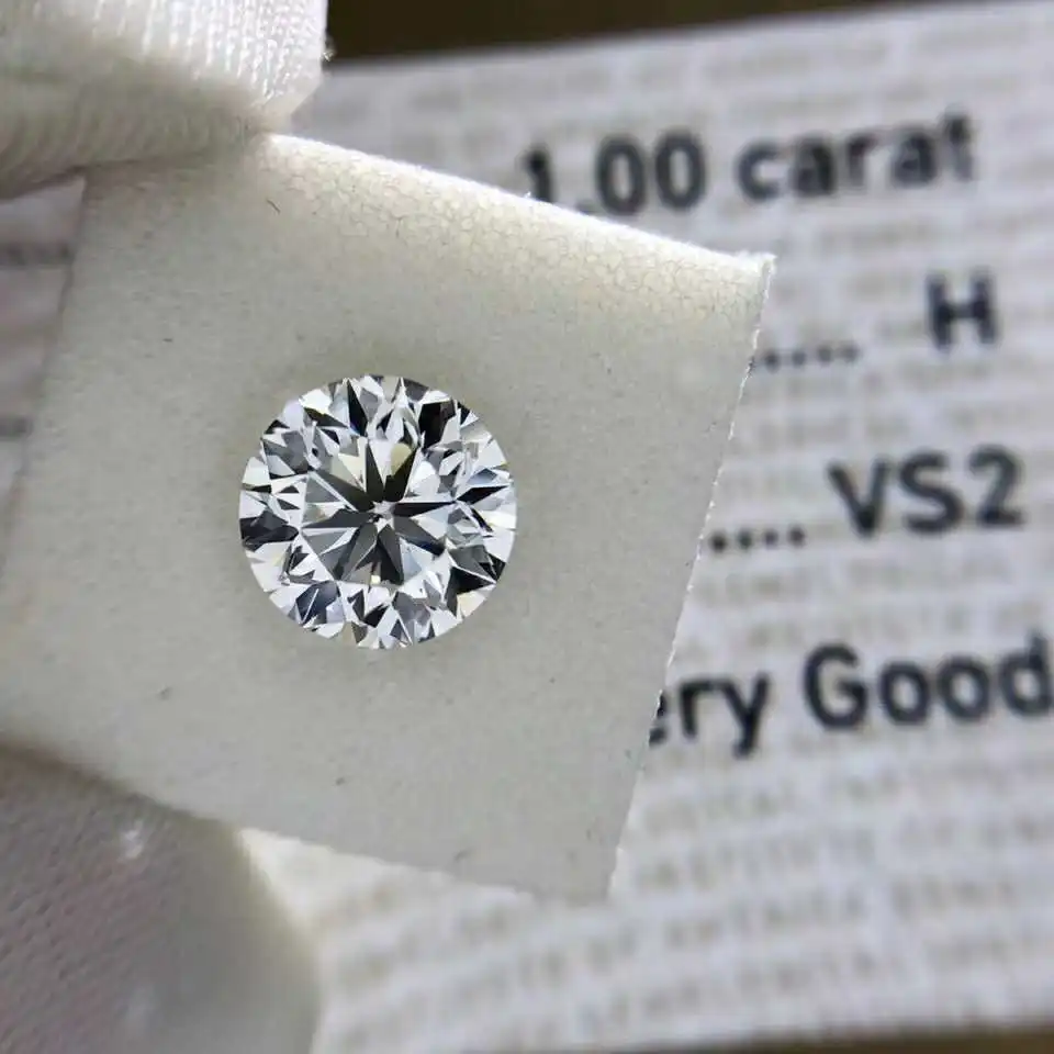 Wholesale Cheap Factory Price Lab Grown Diamonds 0.3-0.5Carat DEF Hpht ...