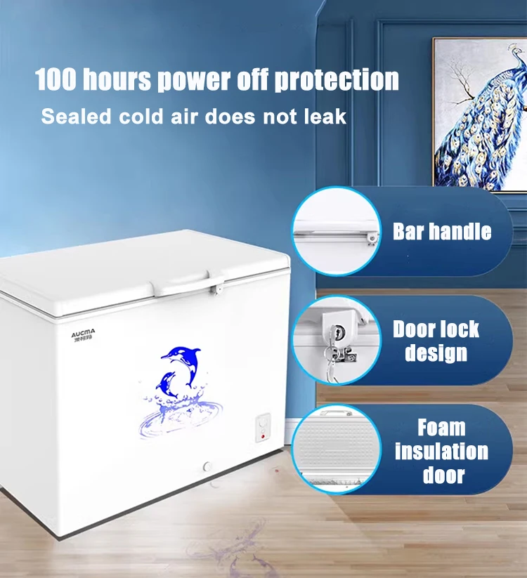 Wholesale Large Capacity High Quality Single Temperature Top Open Chest ...