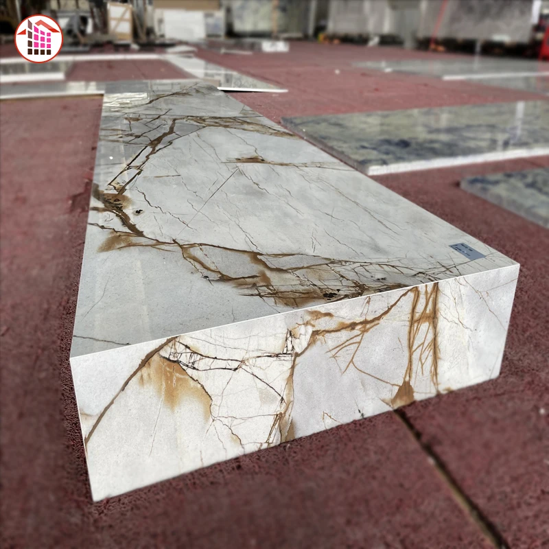 Natural Marble Texture Sintered Stone Slab for Kitchen