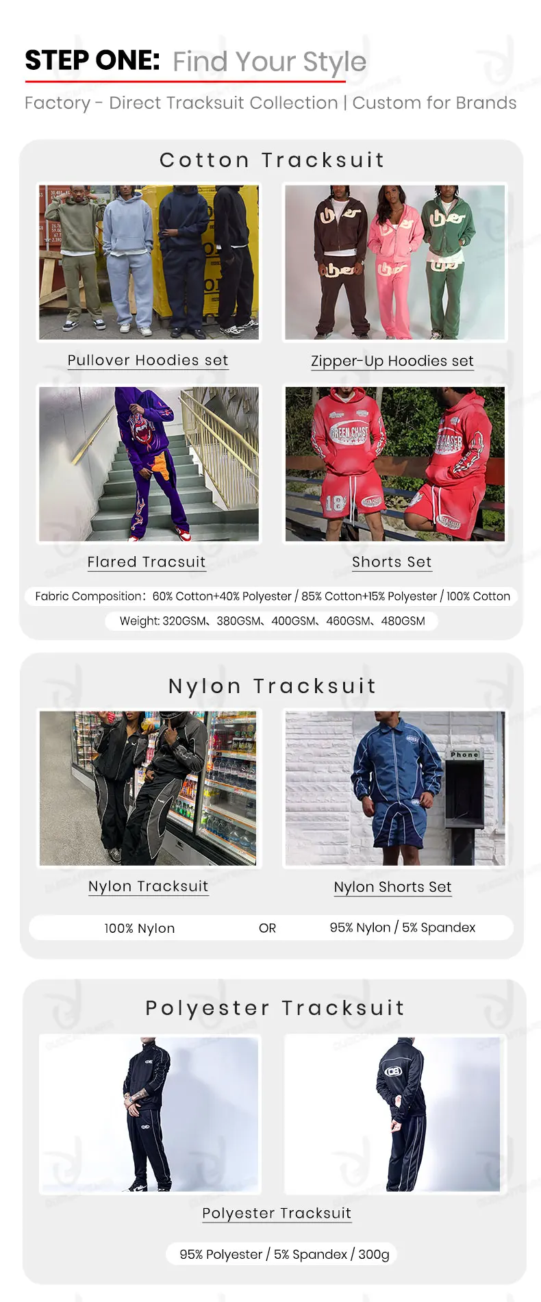 DCY 2025 Trending Product Tracksuit Custom Stripe,Custom Nylon Track ...
