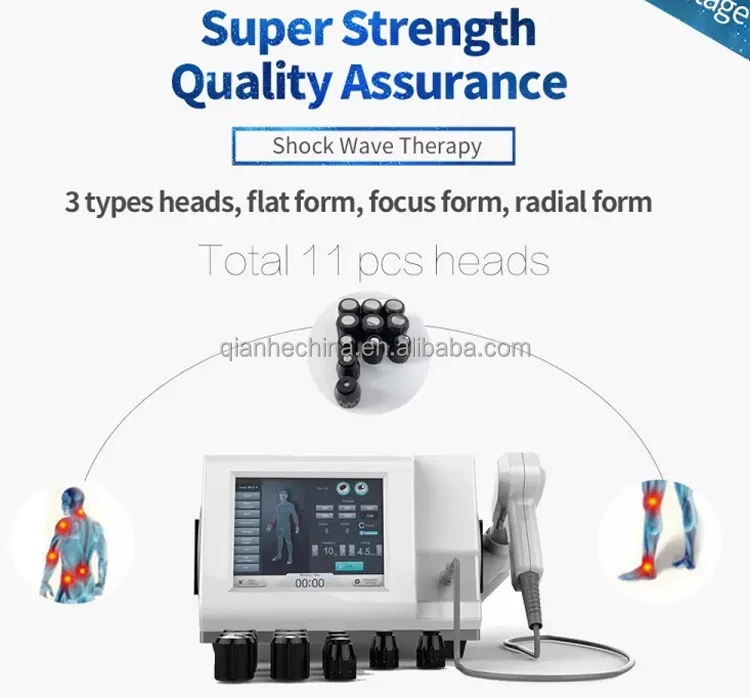 Electric Shock Wave Therapy Apparatus Shock Wave Machine Ed, High ...