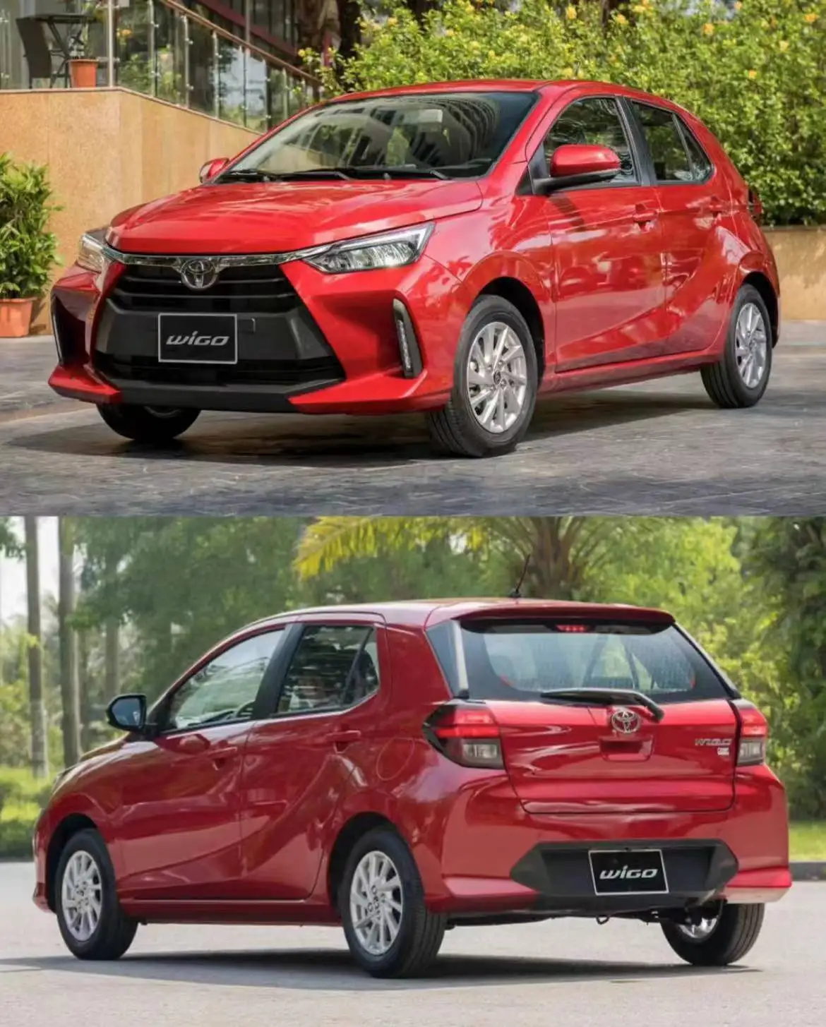 Custom Car Exterior Accessories for Toyota Wigo AGYA 2023