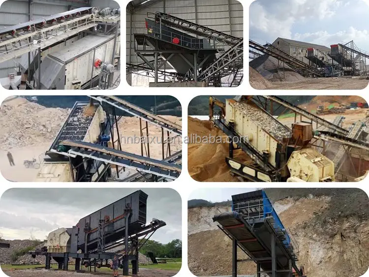 High Efficiency Vibrating Screens for Mining & Quarrying
