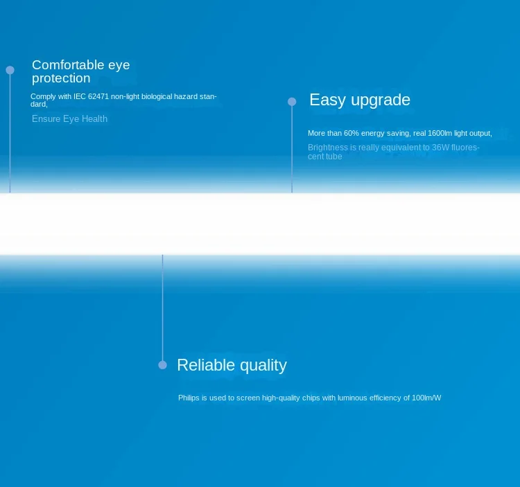 Philips T5t8 Fluorescent Tubes - Long-Lasting, Efficient Light