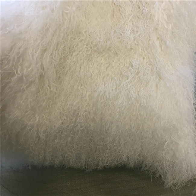 60x120cm Real Mongolian Tibet Lamb Skin Sheep Tanned Sheepskin - Buy ...