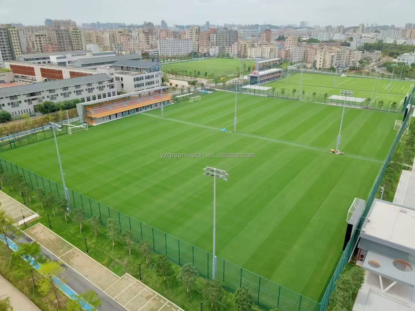 Professional Soccer Pitch Football Stadium Full Set Soccer Equipment ...