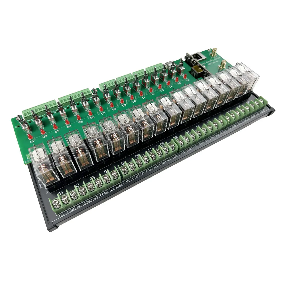 Kincony E16p 16a Esp32 Din Rail Relay Module Board Ethernet Rs485 For ...