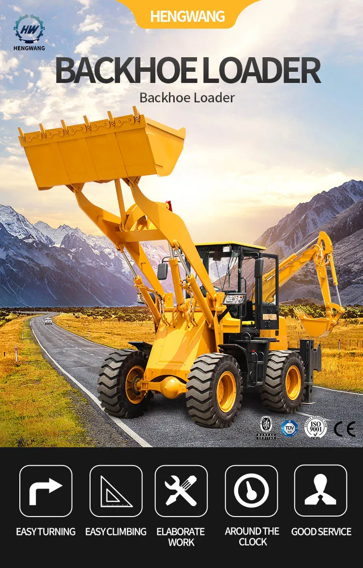 Yunnei Engine Backhoe Loaders - High Efficiency & Durability