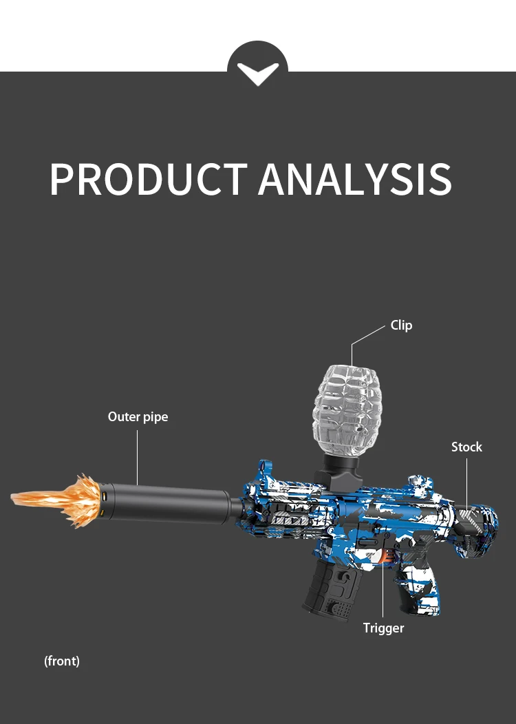 Explosive Flash Simulation Projectile Gun Laser Shooting Training ...