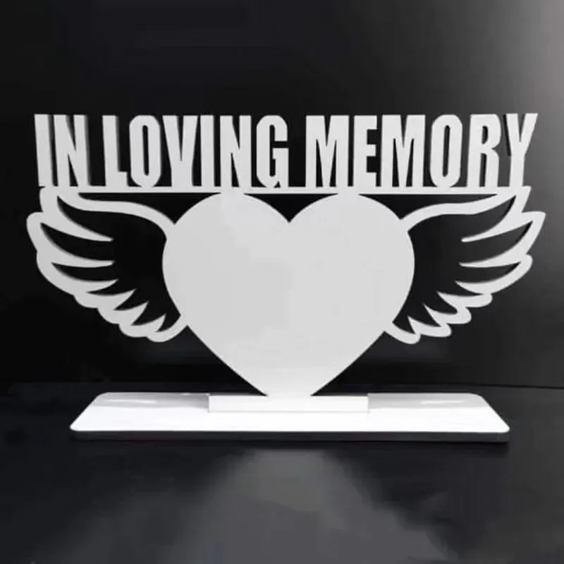 In Loving Memory Blanks Sublimation Mdf Wooden Photo Frame For ...