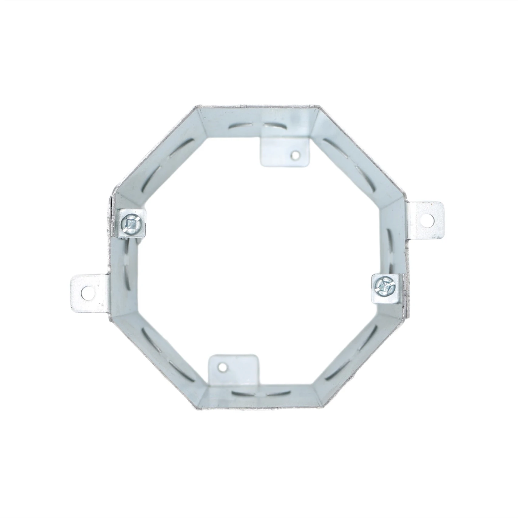 Galvanized Steel 2-1/2" Deep 4" Octagon Concrete Boxes 54541-1/2&3/4 ...