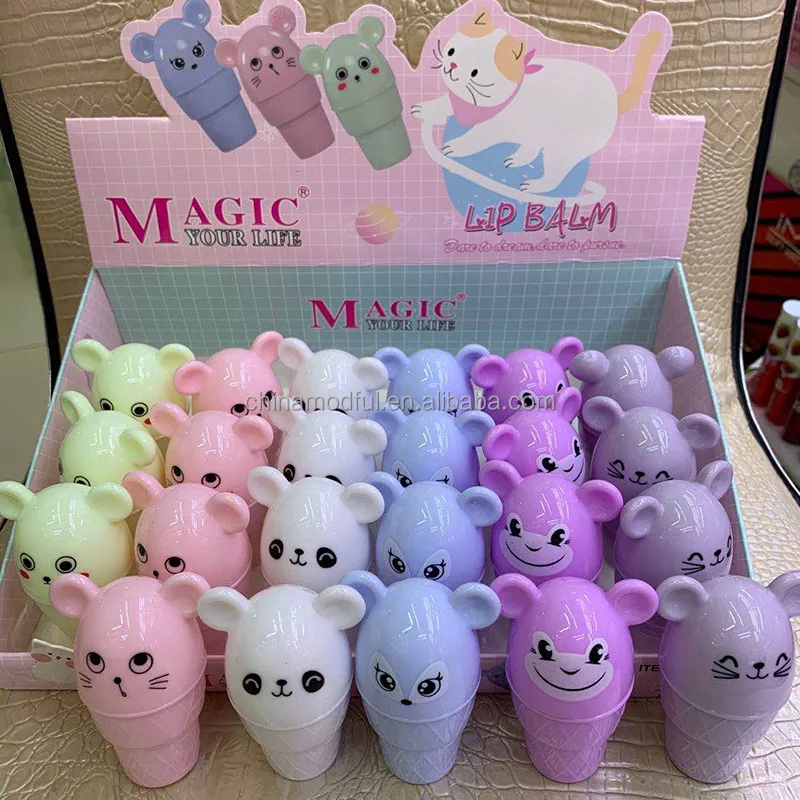 Kids Lipbalm Ball Children Lipbalm Lips Cute Private Brand Lip Balm Ice ...