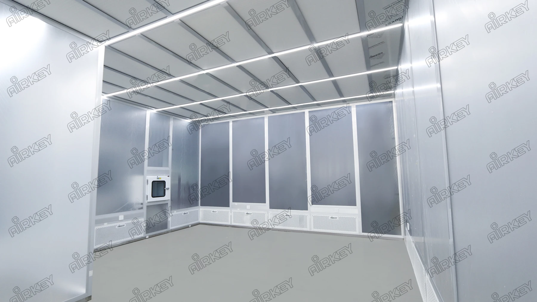 Turnkey Modular Cleanroom Clean Grow Room FFU Portable Soft wall ...