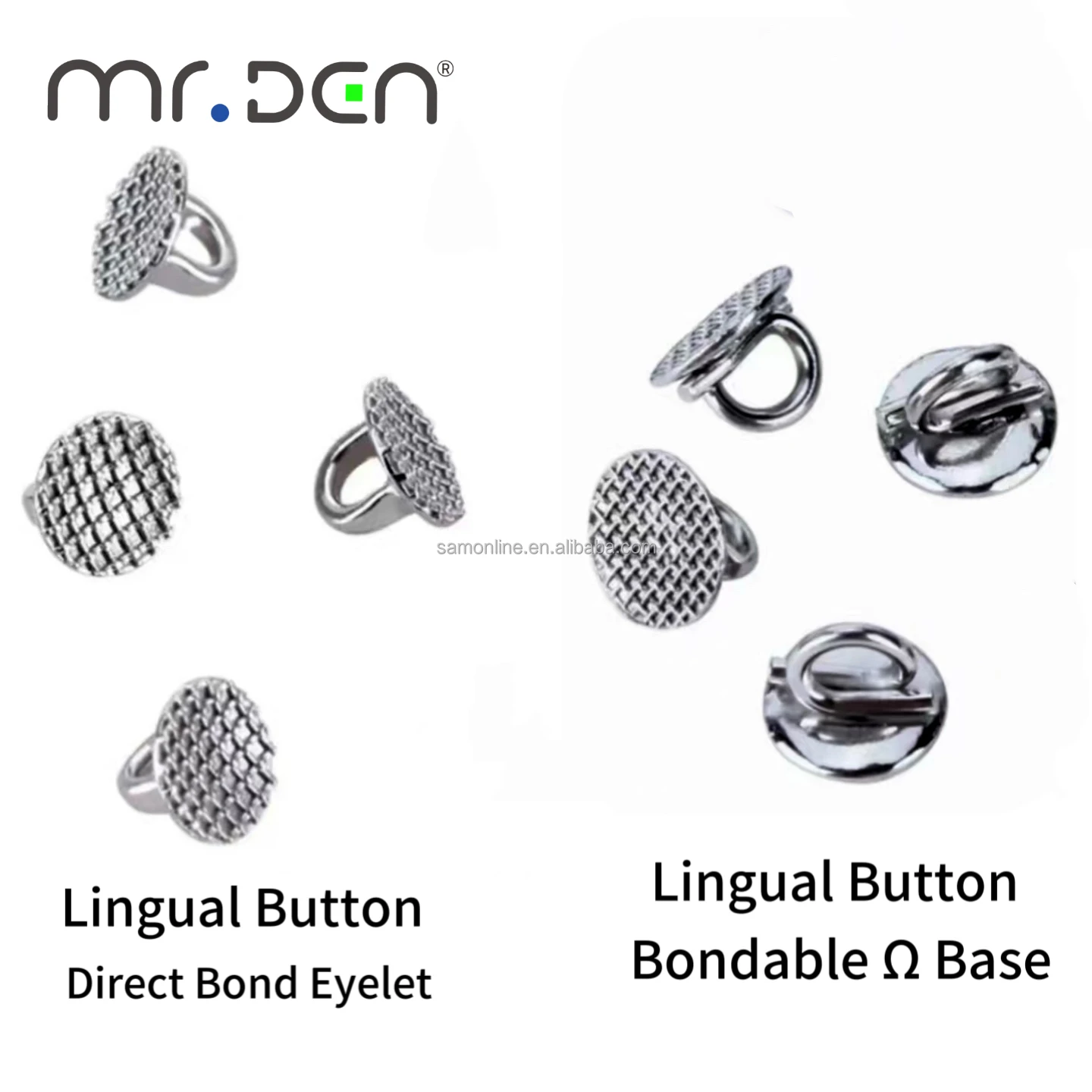 Mr.Den Orthodontic Bonding Lingual Buttons Bondable Lingual Button ...