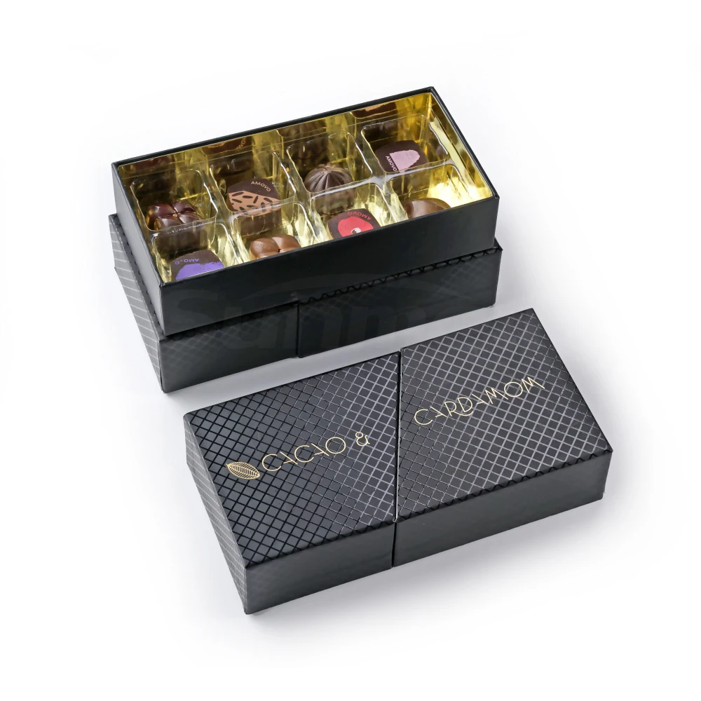 Luxury Chocolate Box - Customizable Truffle Packaging