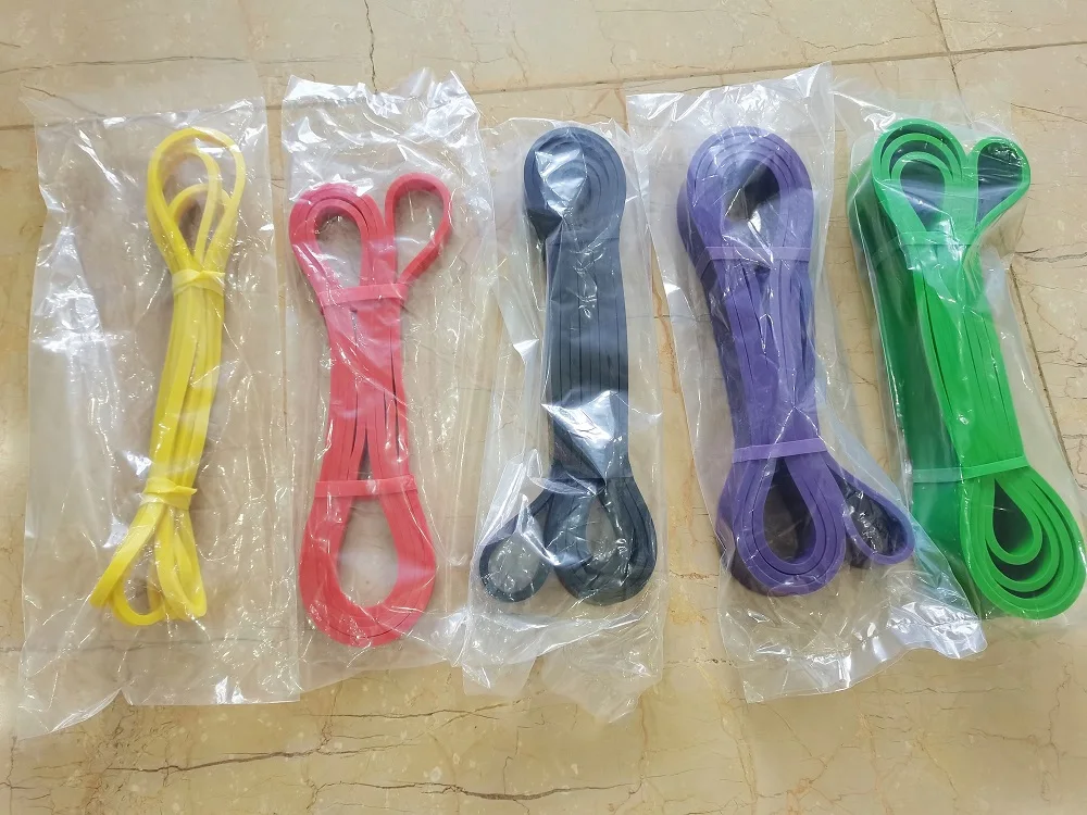 Yoga Loop Custom Elastic Exercise Stretch Resistance Power Band Gym ...