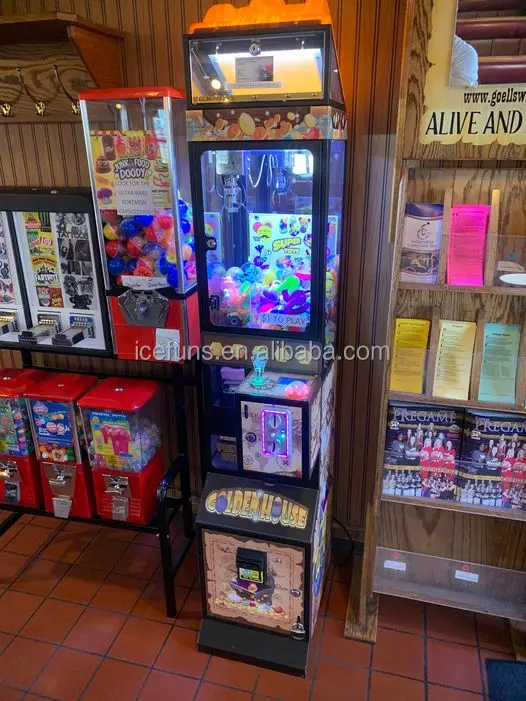 Toy Catcher Arcade Mini Claw Crane Game Machine for Game Center ...