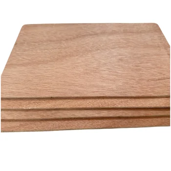 High Quality Hardwood Plywood Triplay Wooden Tropical Okoume Bintangor ...