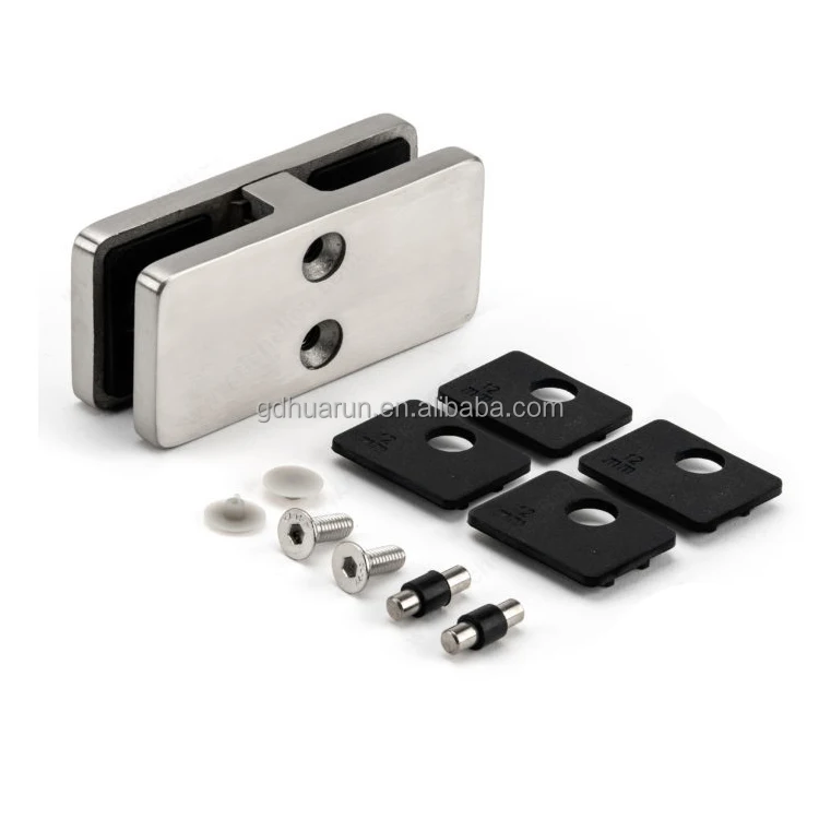 180 Degree Glass To Glass Clamps Balustrade Railing Glass Clamp Balcony ...