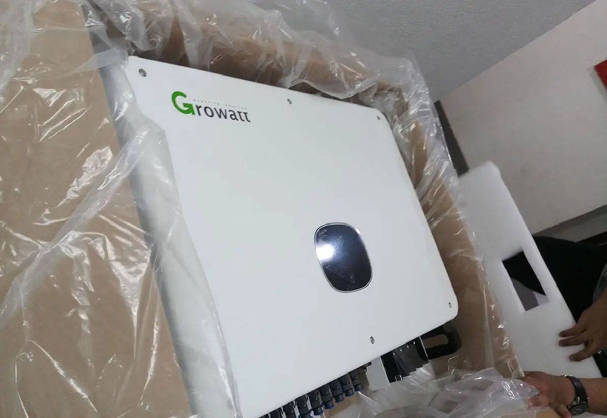 Growatt Mid 15-25ktl3-x On Grid Dual Mppt Hybrid Solar Inverter Three Phase 380v 15kw 25kw Power ...