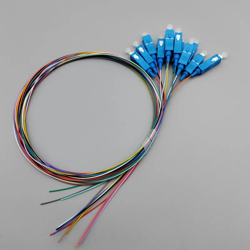12fibers 9/125um Singlemode Os2 Multi-colored 900um Jacket Sc Upc Blue ...