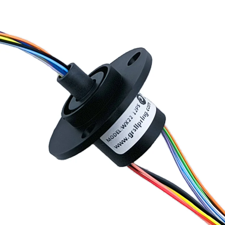 Hollow Rotary Conductive Joint Connector - 12 Wire Capsule Slip Ring