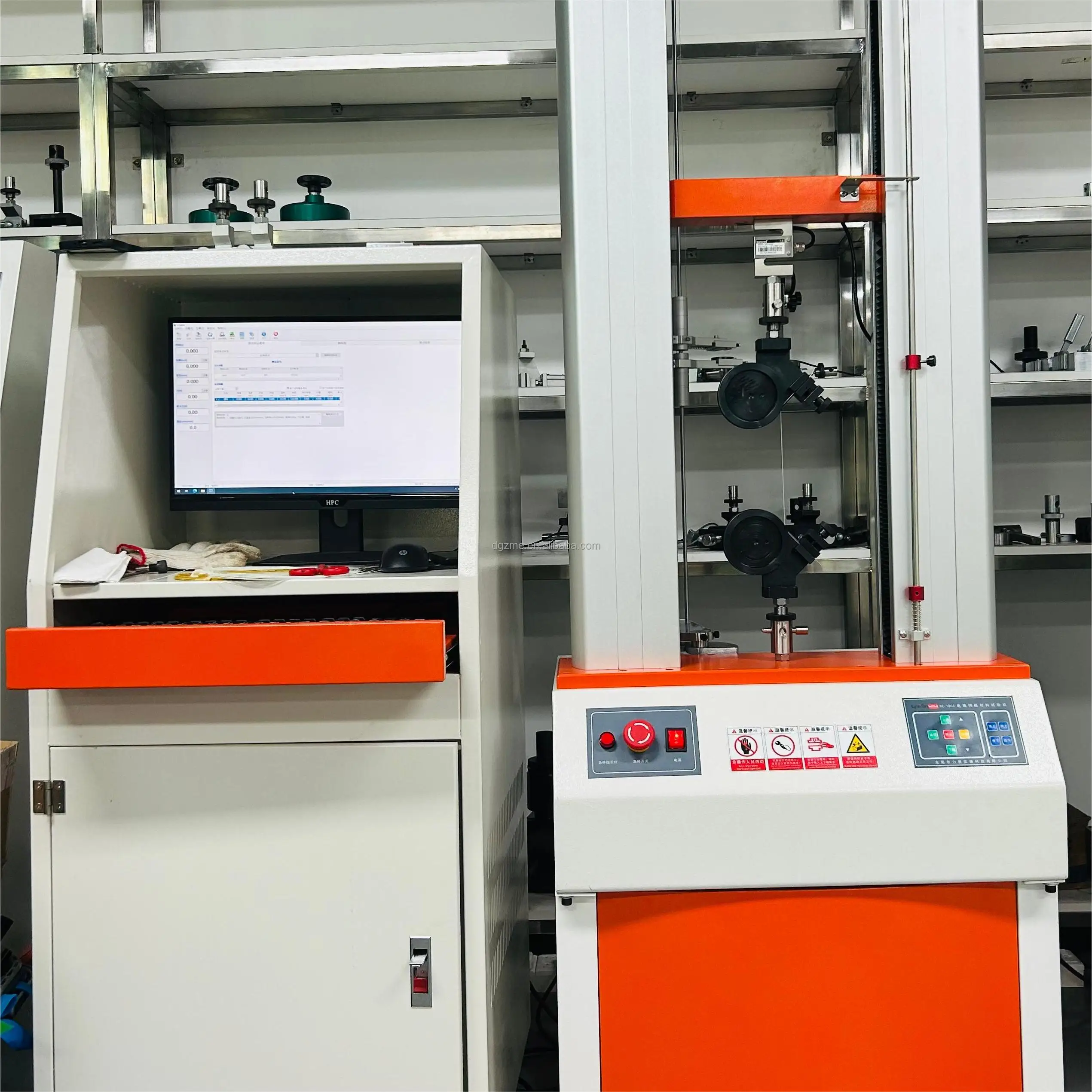 2kn Capacity Utm Machine Frt Fiber Tensile Strength Tester Electronic ...