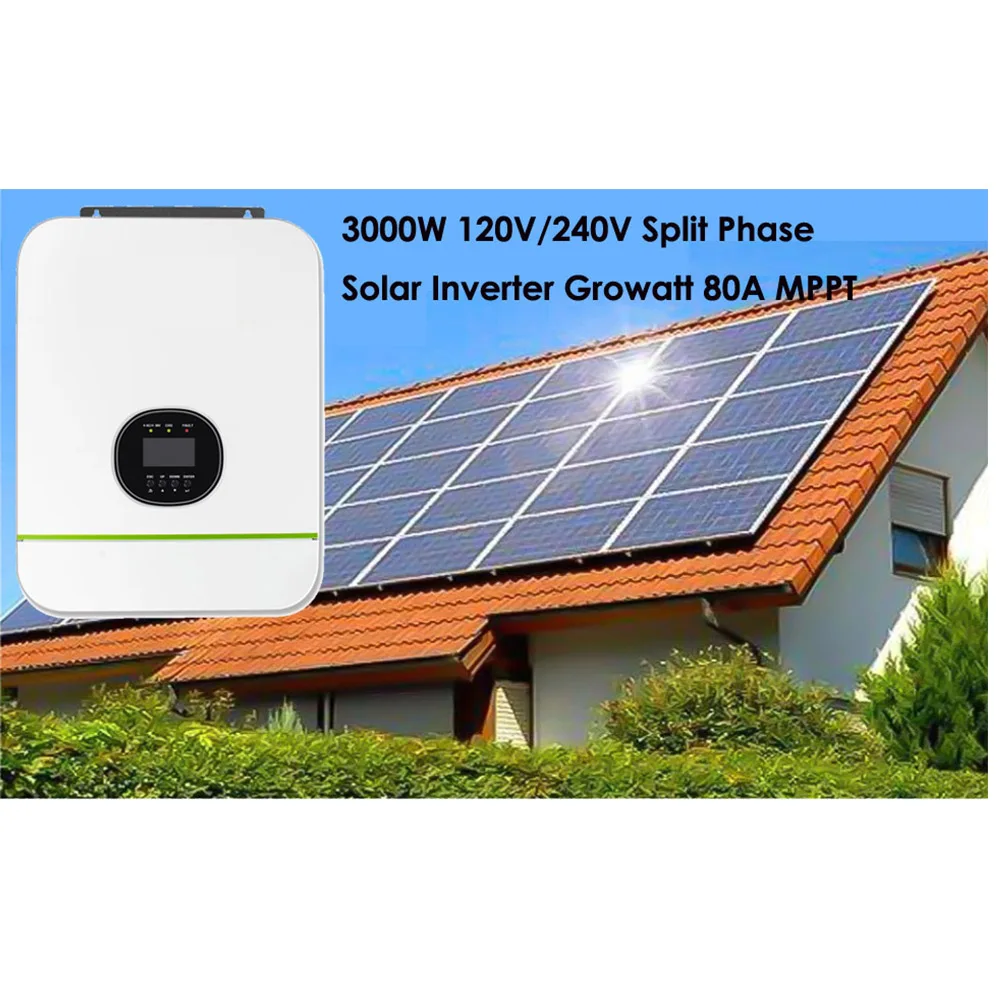 Hybrid Inverter 3 Phase 5Kw Split Phase Inverter 120V 8Kw 10Kw 12Kw Off ...