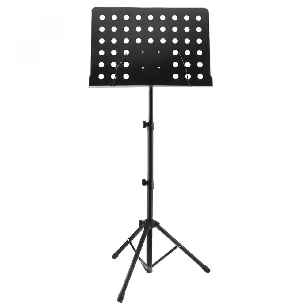 Professional Portable Metal Black Instruments Music Book Sheet Note ...