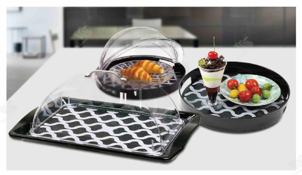 Large Rectangular Plastic Serving Tray - Buy Food Serving Tray serving ...