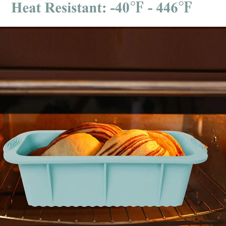 Wholesale Price Bpa Free Nonstick Reusable Silicon Cake Mold Rectangle ...