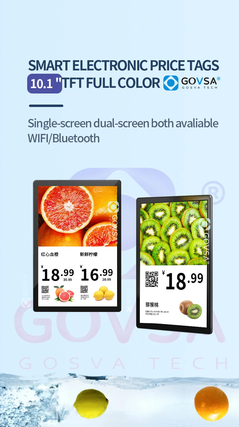 10.1 Inch Digital Price Tag - Electronic Shelf Label