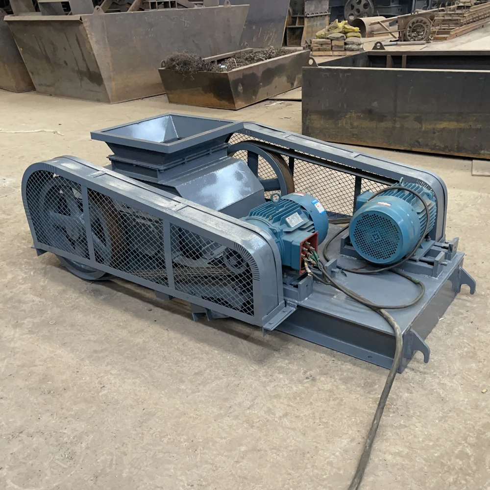 Small Tooth Roll Machine Crusher Coconut Shell/mini Nut Shell Crushing ...