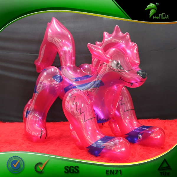 Hongyi Bouncing Inflatable Dog Suit Costume Clear Pvc Toy Customized ...