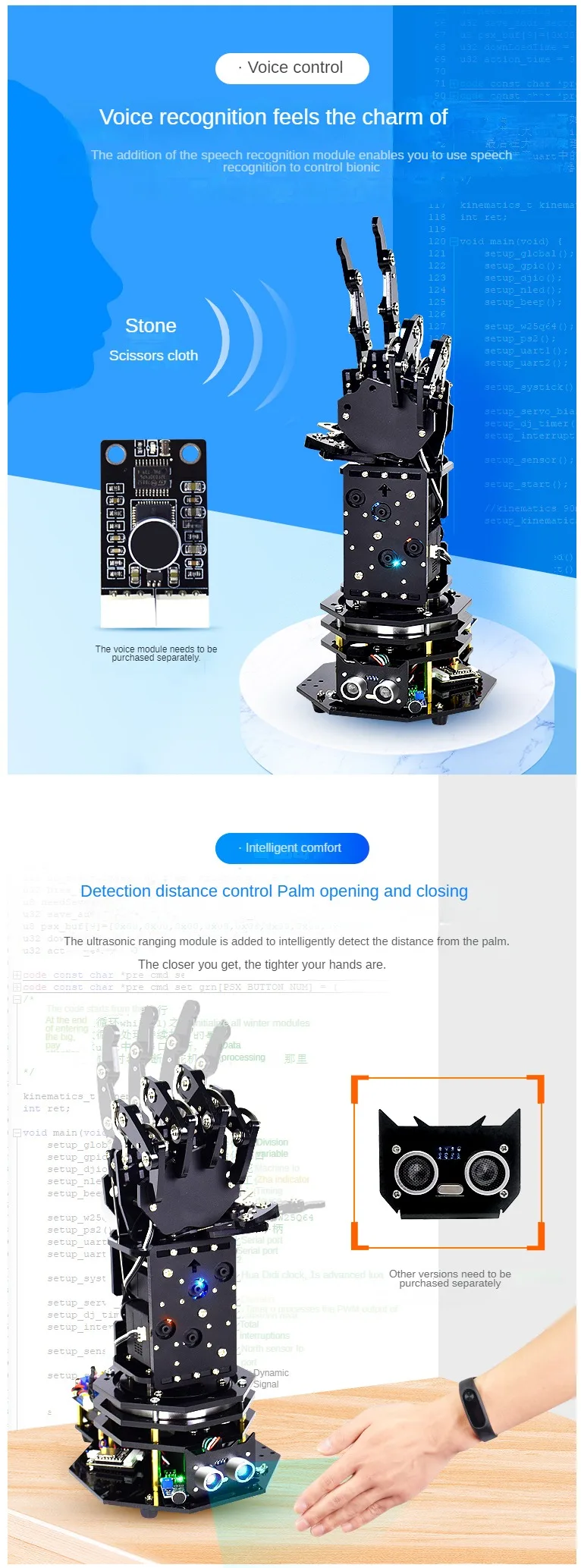 Gihand Somatosensory Arm Robot DIY Kit - Bionic Hand