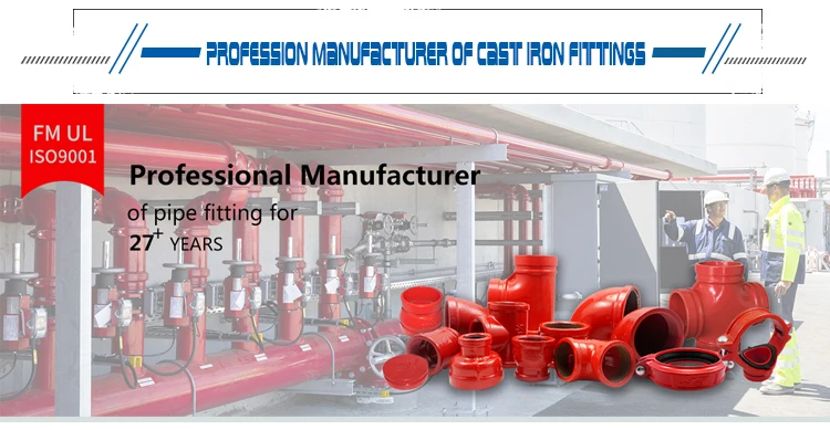 Fire Fighting Supplies Hdpe Ductile Iron Astm A536 Grooved Pipe ...