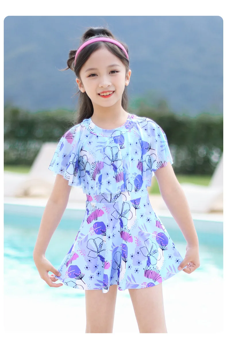 Children S Swimwear Girls Summer 2024 New Swimwear Big Children Western