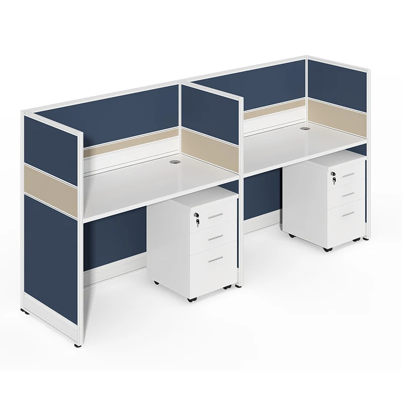 Modern Office Furniture Glass Partitions Modular Aluminum Reception ...