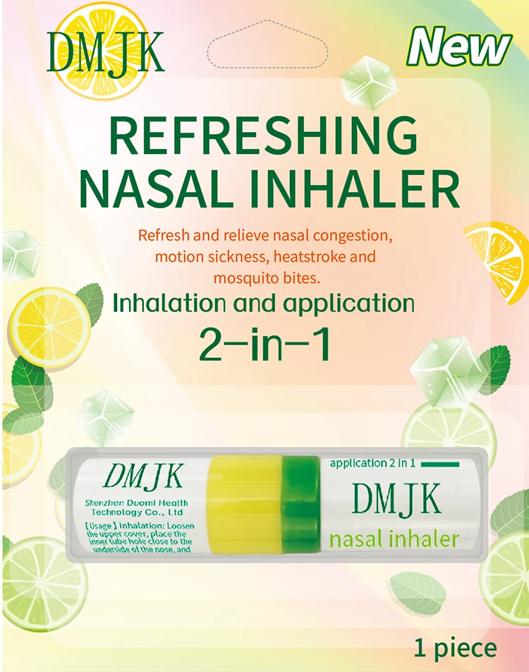 Medical Grade Nose Inhaler Aromatherapy Poysian Nasal Inhaler Plastic ...