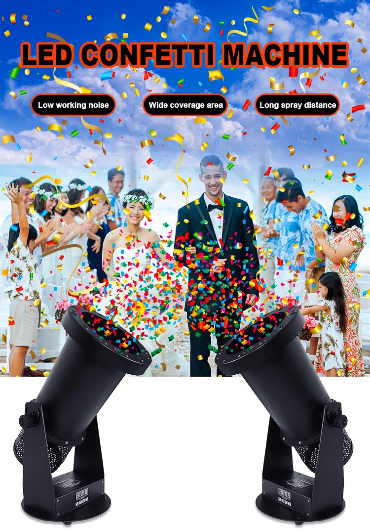 Mini Small Type Confetti Cannon Launcher for Weddings