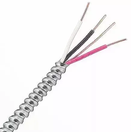 Metal Clad Armor Cable - Durable 12/2 Awg Building Wire