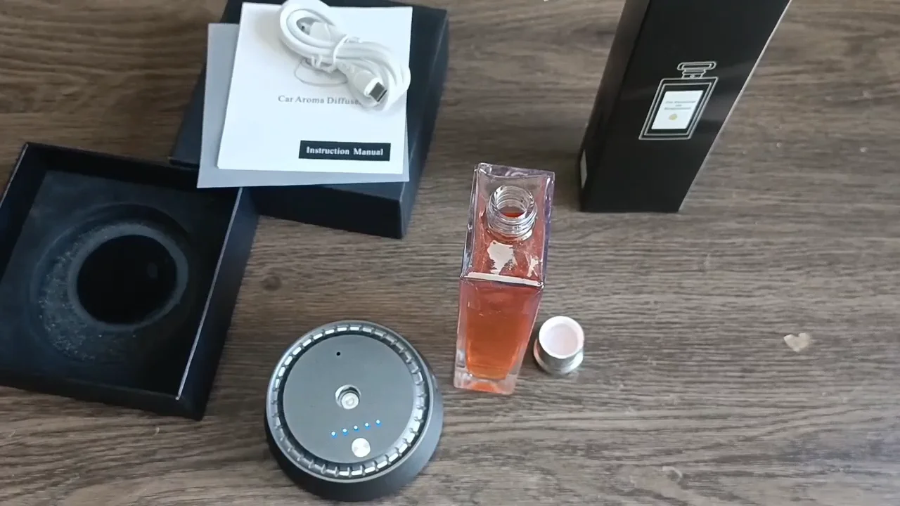Automatic Spray Fragrance Waterless Car Diffuser Desktop Usb Mini Smart ...