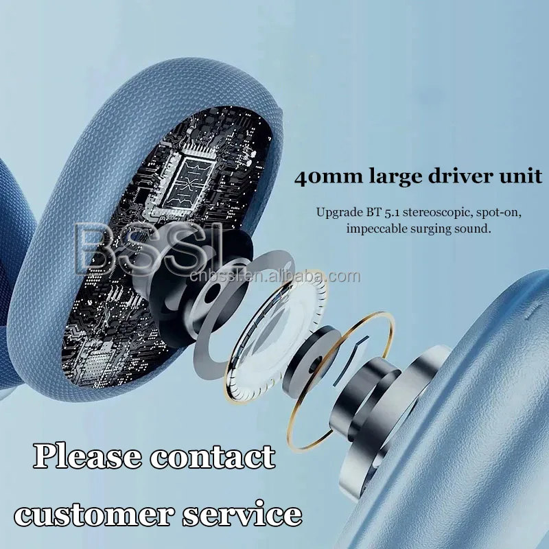 P9 Pro Max Head-mounted Headphone Microphone Noise Canceling TWS ...