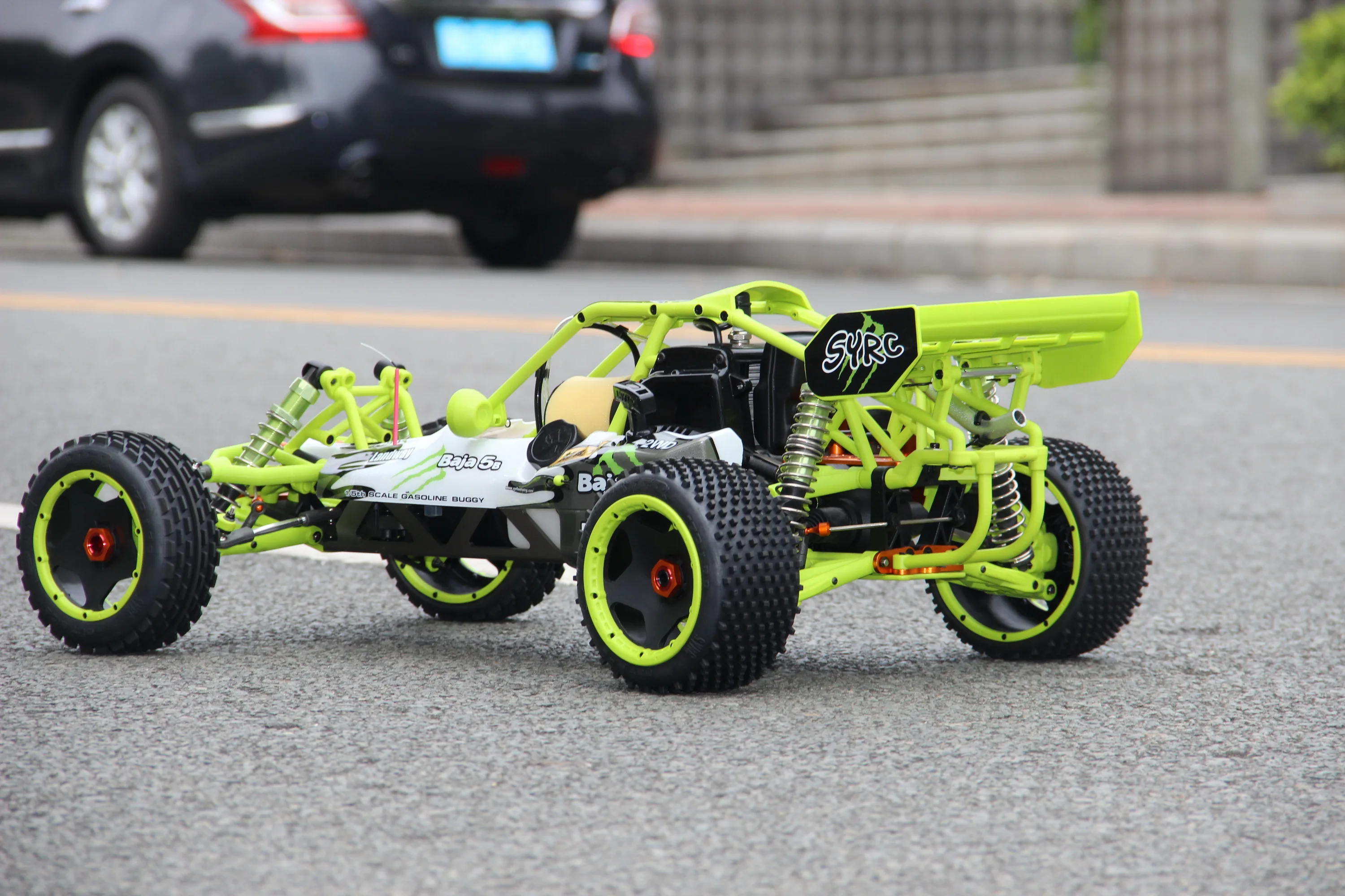 1 5th Scale Petrol Rc Cars Remote Control Toys With 30cc Gasoline ...