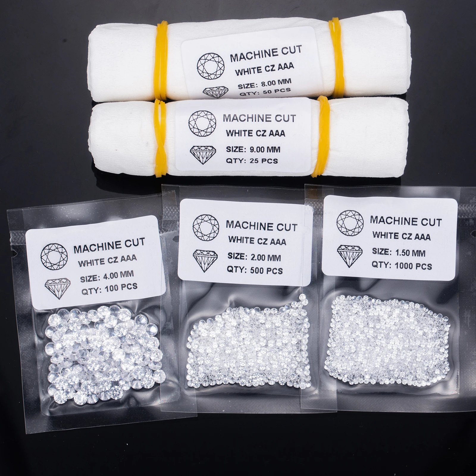Wholesale Synthetic Cubic Zirconia - Customizable Jewelry