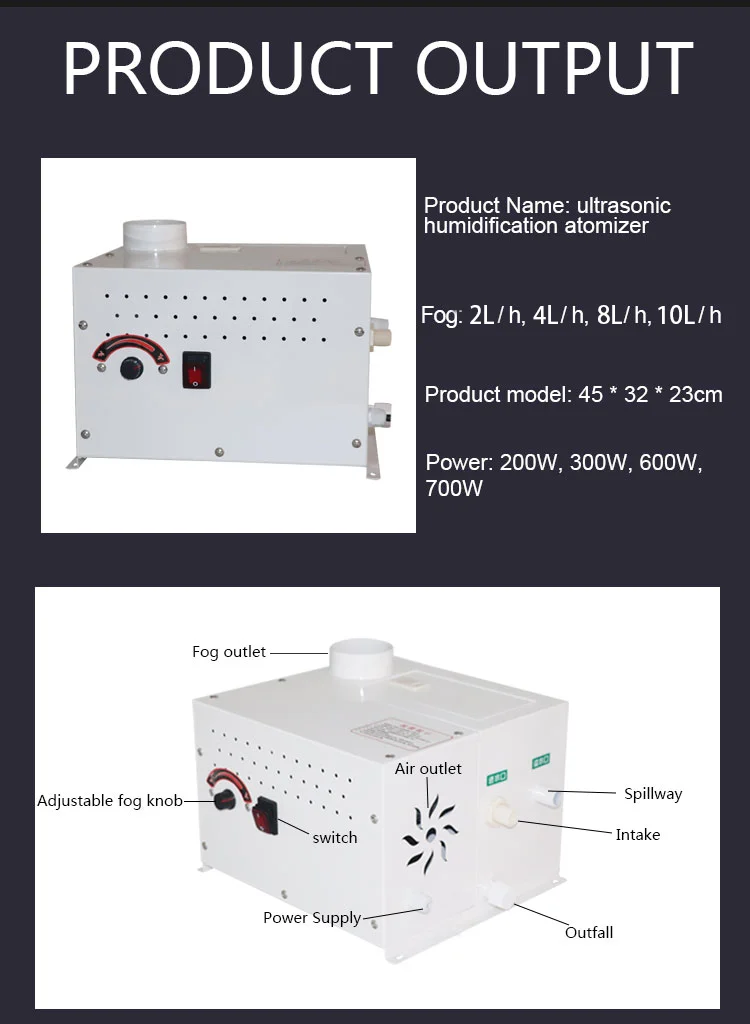 Industrial Humidifier Industrial Humidifier 4kg/h Industrial ...